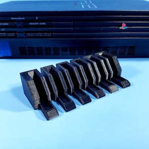 PS2 PS1 Memory Card Holder Organizer Custom 3D Printed 3 Colors Sony ...