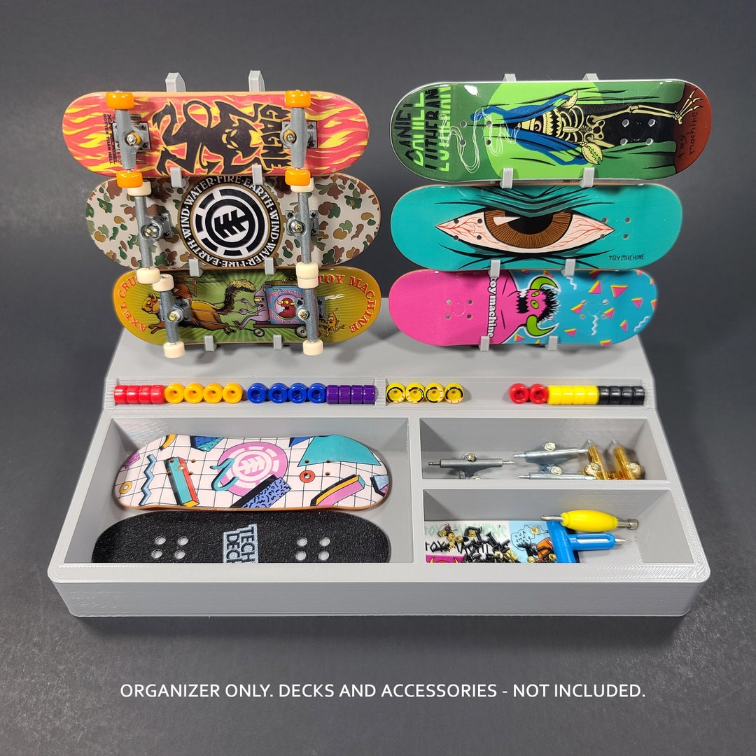 Organizer Display Stand Rack for Tech Deck Fingerboards Skateboards ...