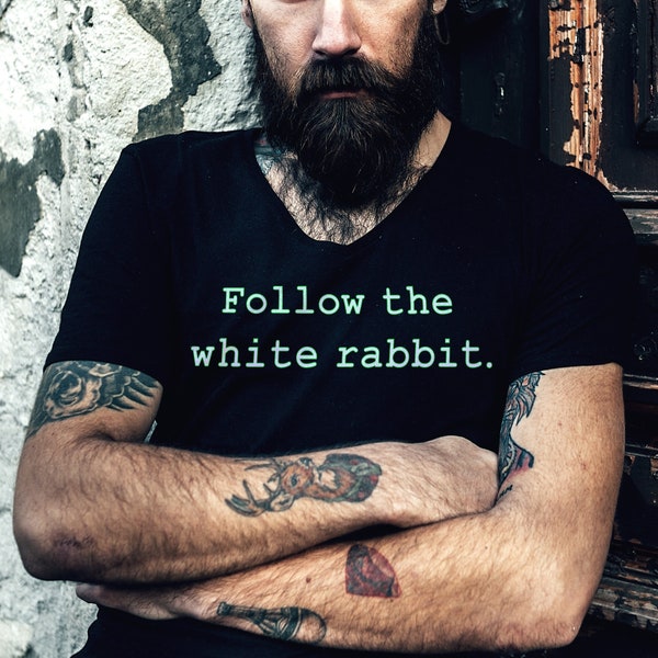 Follow the White Rabbit - Etsy