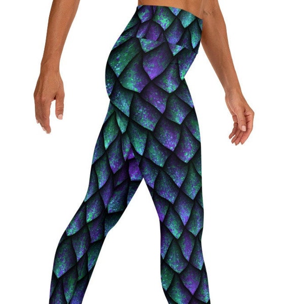 Scale Leggings - Etsy