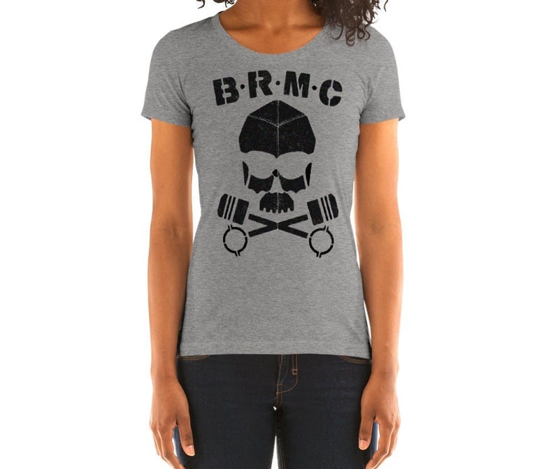 Women's BRMC Skull Vintage Style Graphic T Shirt the Wild - Etsy