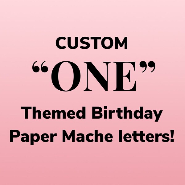 Paper Mache Letters 12 Inch - Etsy