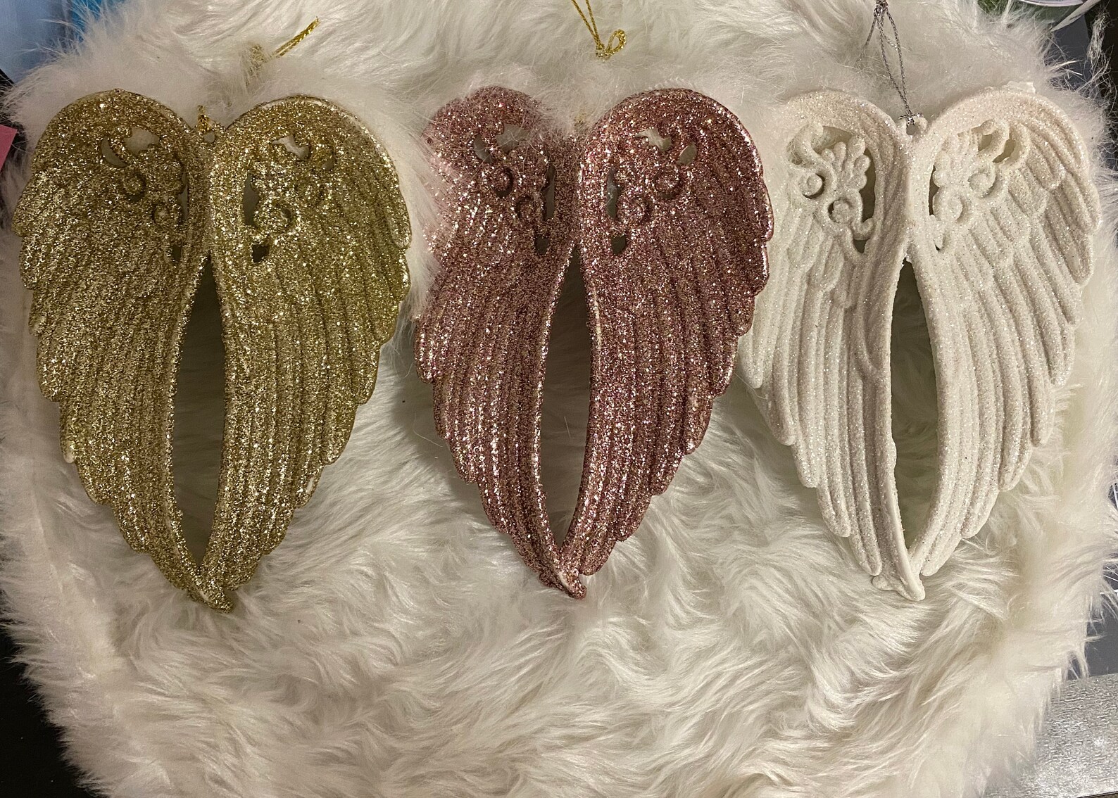 Angel Wings Ornament / Angel Wings Memorial Ornament / | Etsy