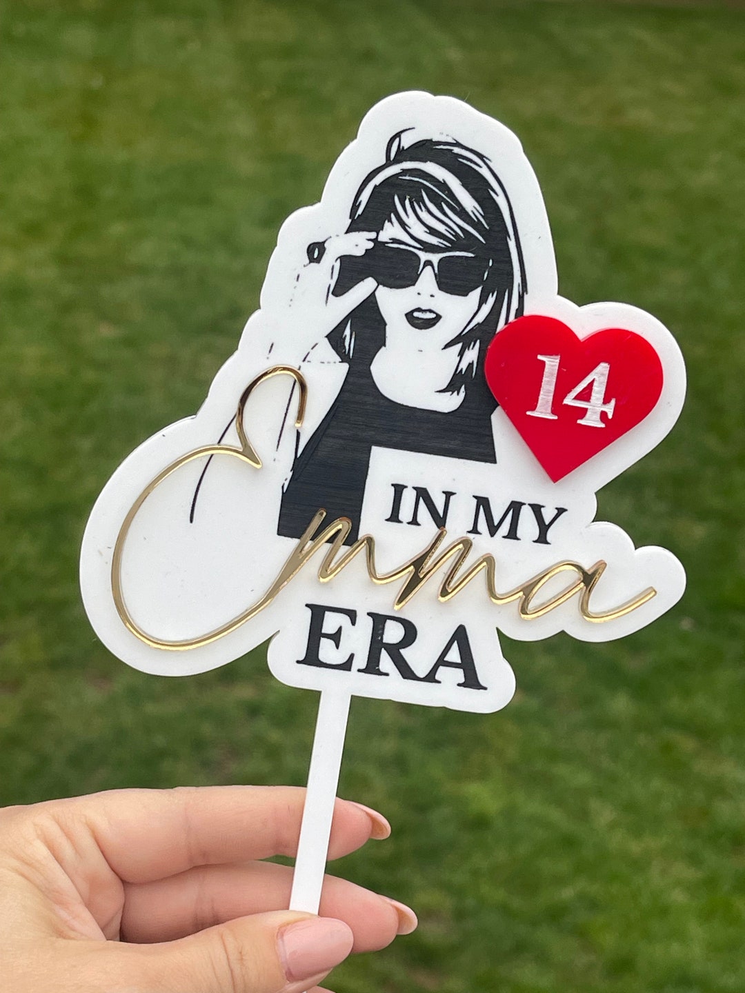 Taylor Swift Acrylic Topper / Acrylic Cake Topper / Switie / in My ...