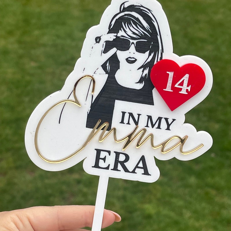 Eras Tour Cake Topper - Etsy