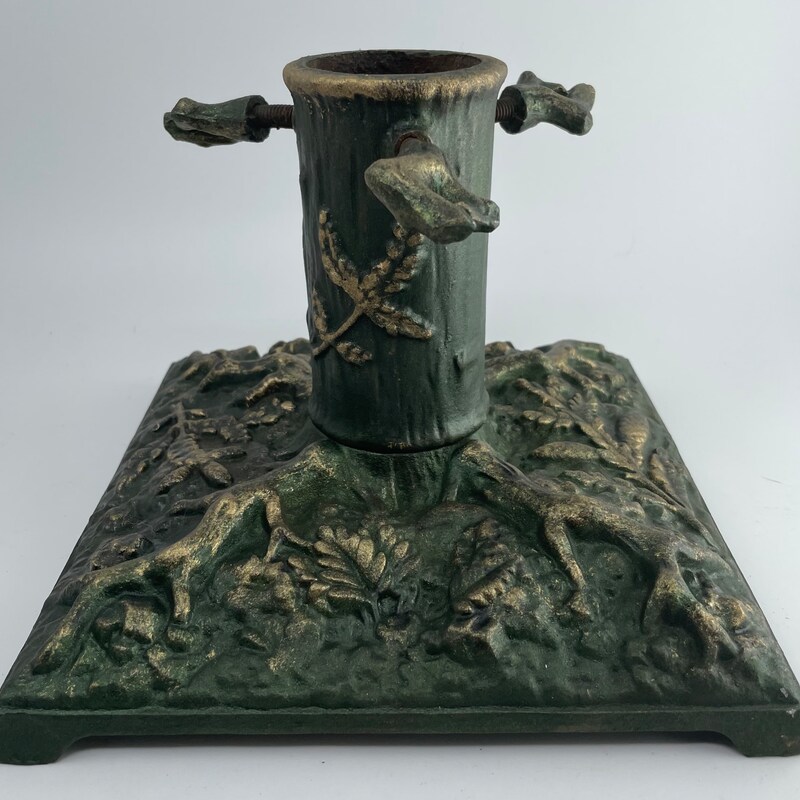 Cast Iron Tree Stand - Etsy
