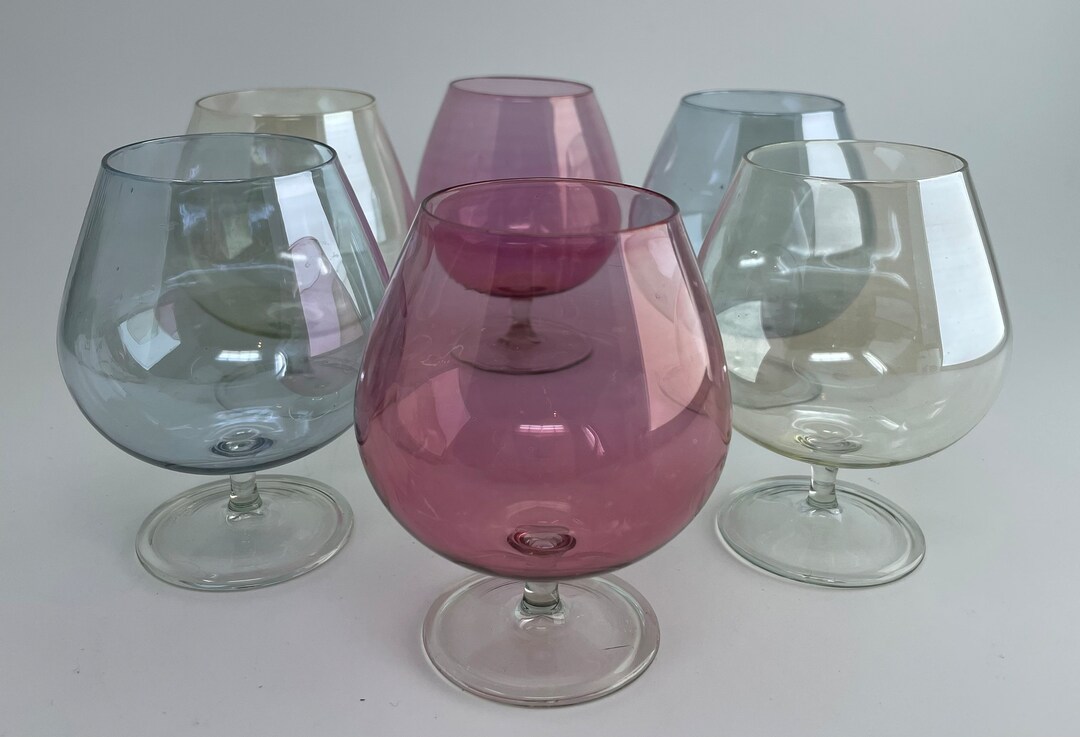 Vintage Cognac Sniffer, Schnapps Glasses, Old Shot Glasses - Etsy