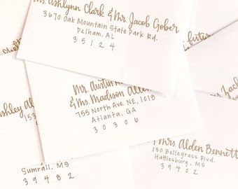 PHYSICAL CUSTOM PRINT Brush Lettering Print, Hand Lettered Watercolor ...