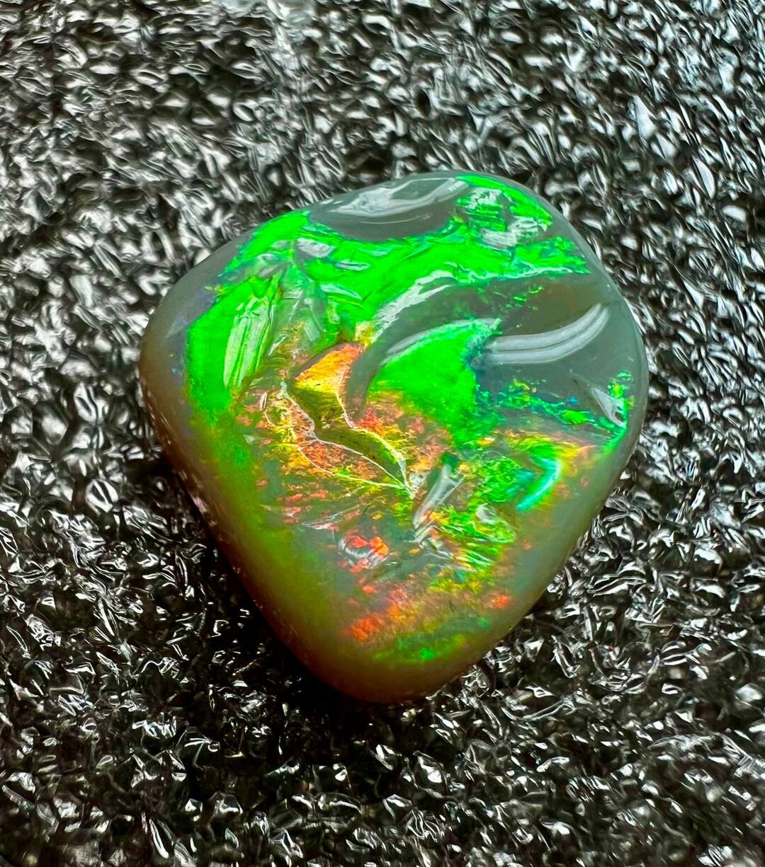 Multi Fire Opal, Australian Opal Cabochon, Natural Australian Opal ...