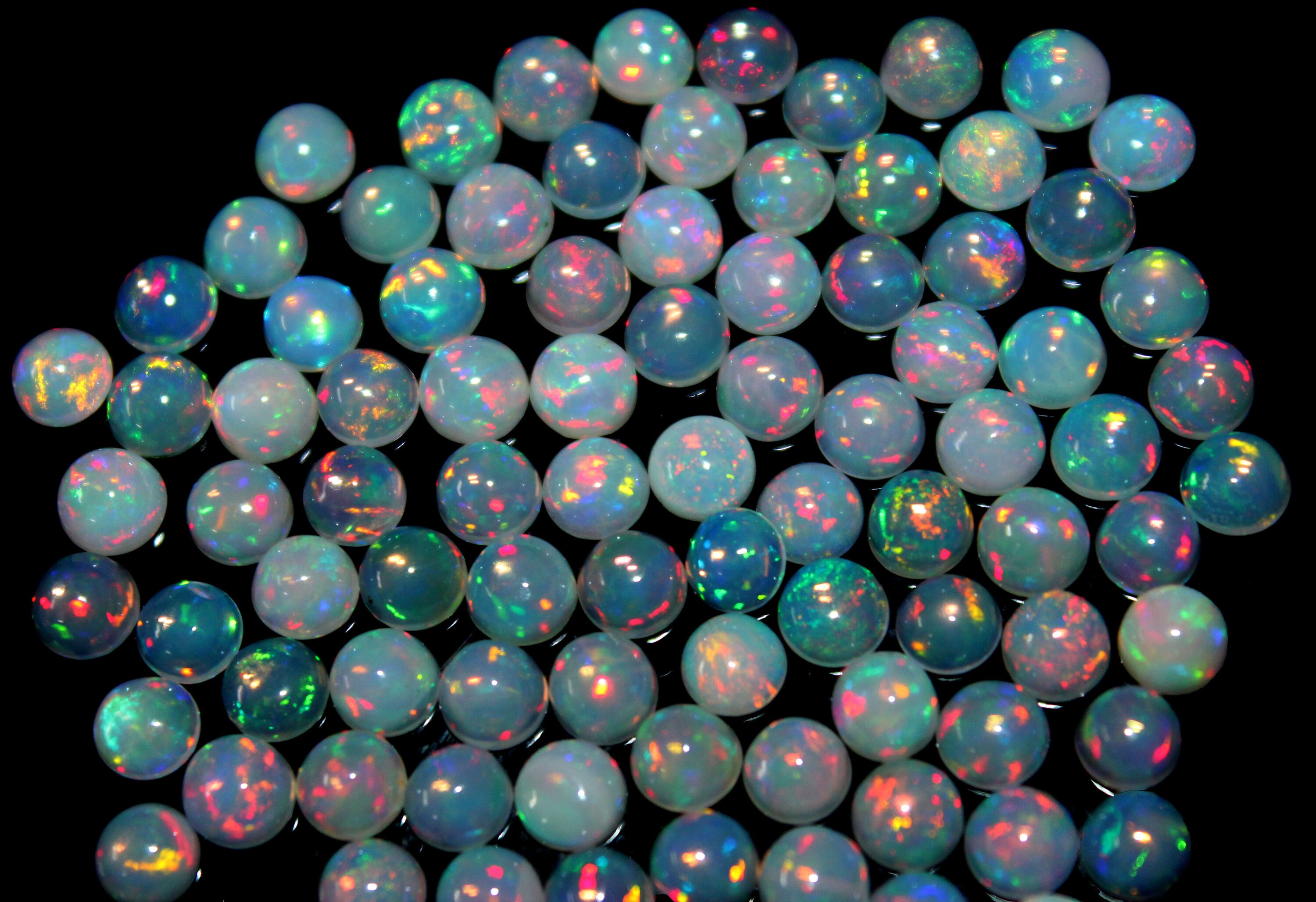 All Size Ultimate Rainbow Flashy Round Shape for Ring Use - Etsy