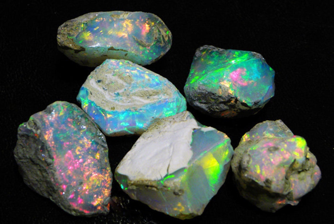 Opal Raw Crystal Opal Uncut Raw Opal Raw Stone Opal Rough - Etsy