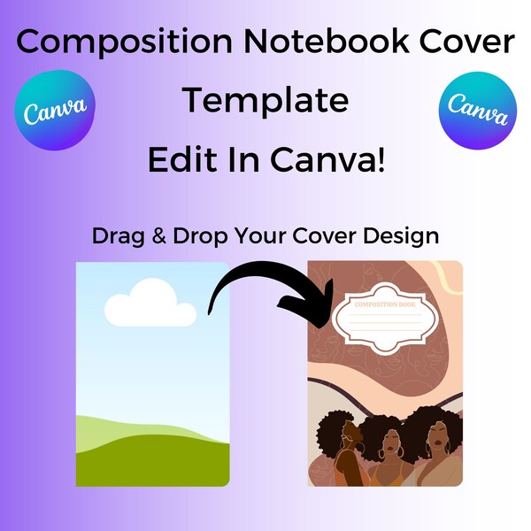 Composition Notebook Cover - Etsy