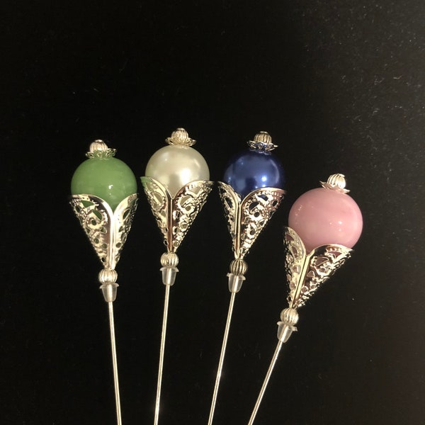 Victorian Hat Pins - Etsy
