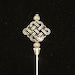 Tibetan Silver Hat Pins. A Selection of 3 Beautiful Designs in a Choice ...