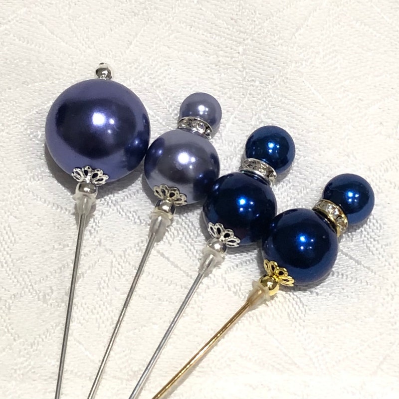 Large Rhinestone Hat Pins - Etsy