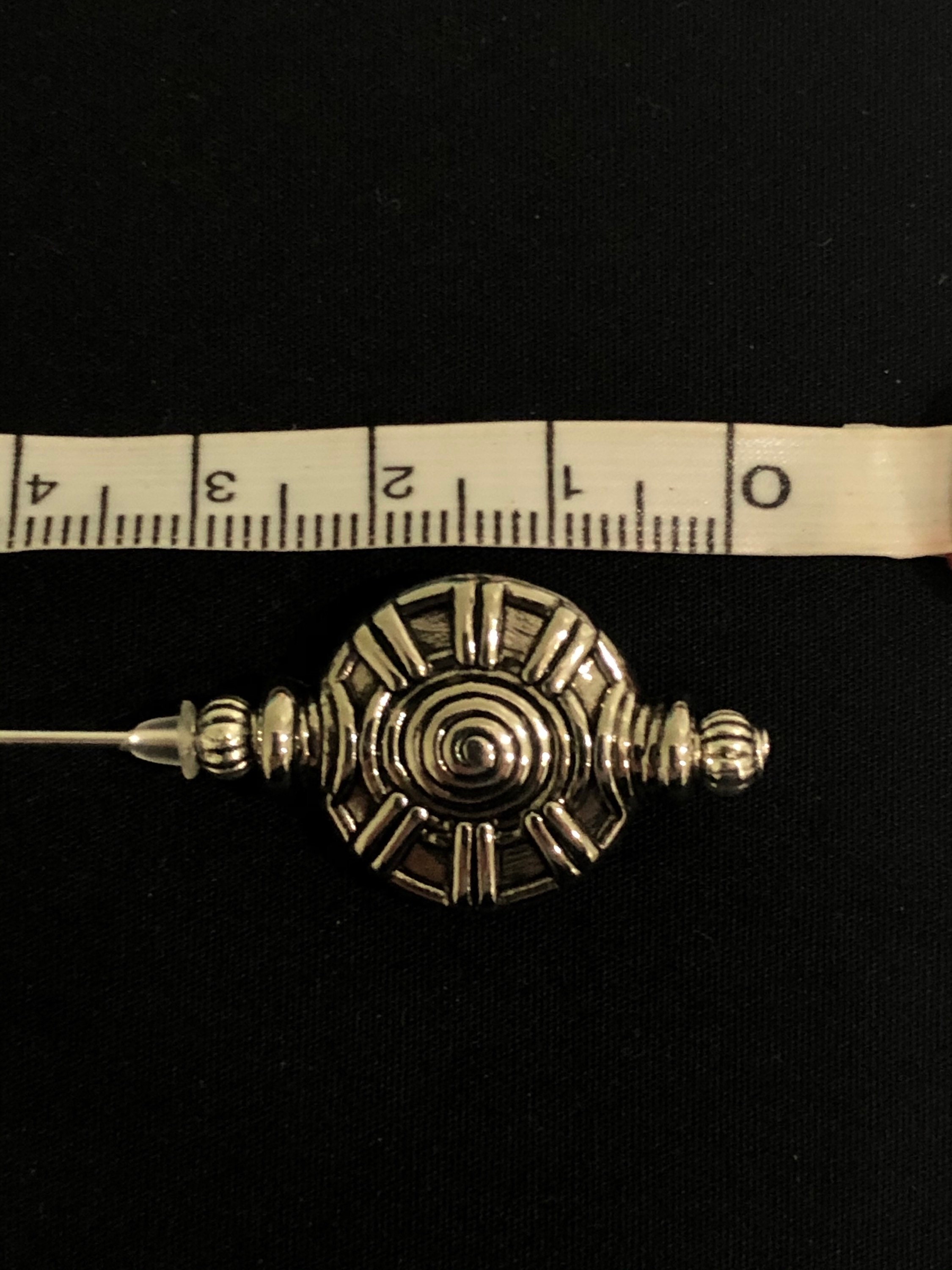 Silver Hat Pins. Choose From 4 Beautiful Designs 15cm Long | Etsy Australia