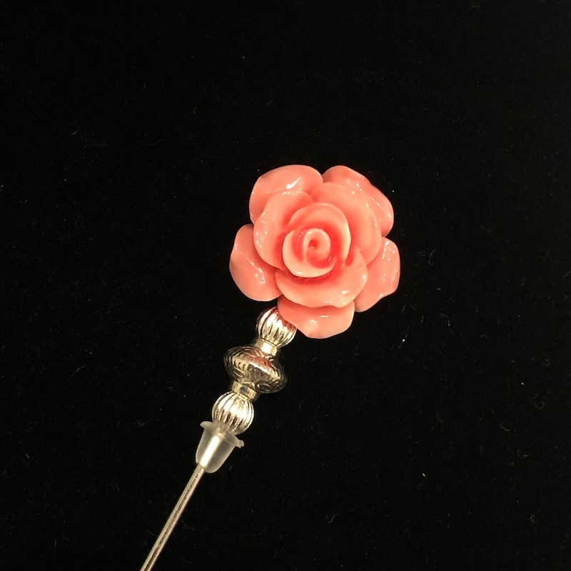 Coral Pin - Etsy
