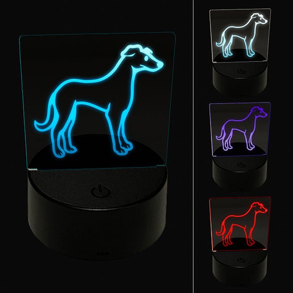 Greyhound Lamp - Etsy