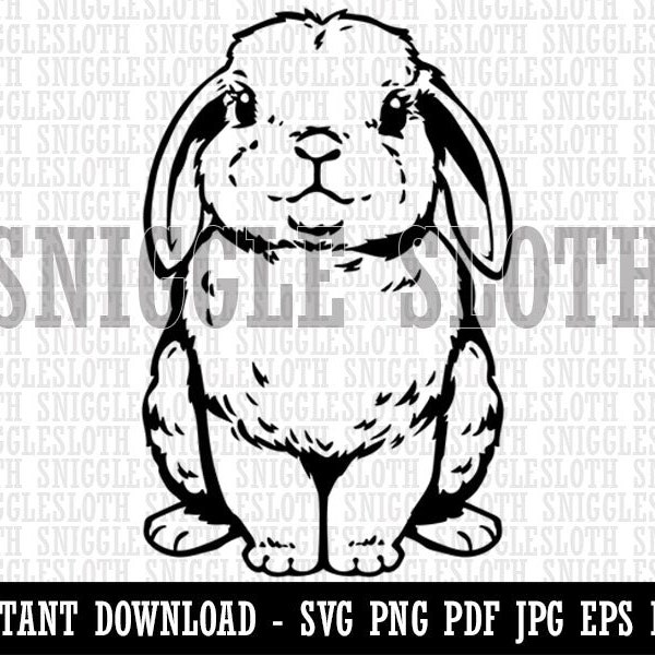 Lop Eared Bunny - Etsy