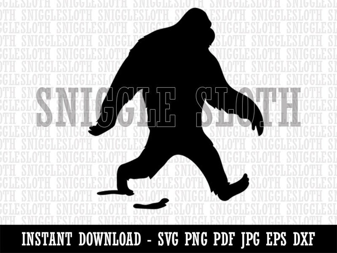 Yeti Footprint Clipart Downloads