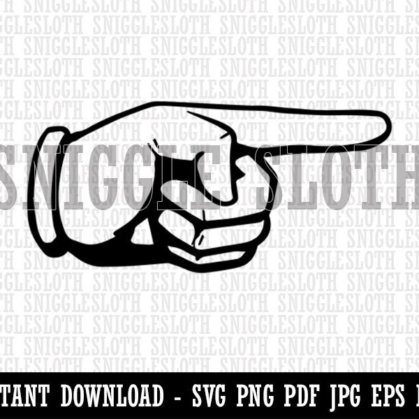 Pointing Finger Sign - Etsy