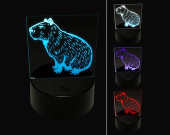 Capybara Lamp - Etsy UK