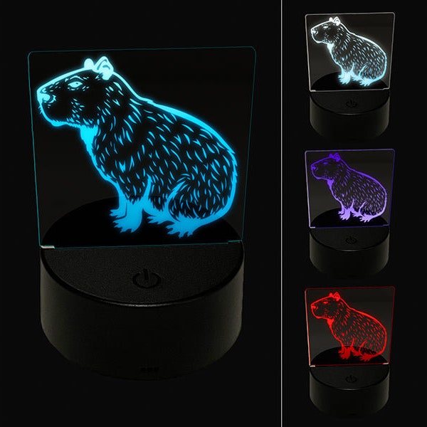 Capybara Night Lights - Etsy