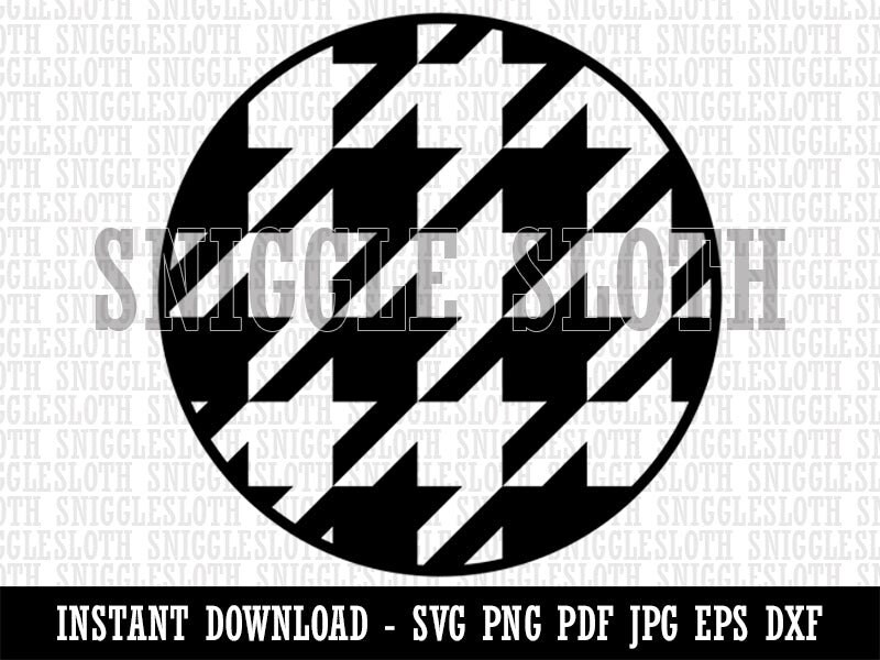 Houndstooth Pattern Clipart Instant Digital Download SVG EPS | Etsy