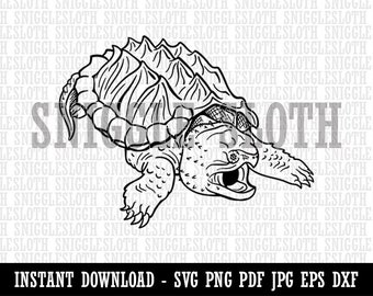 Clipart Snapping Turtle