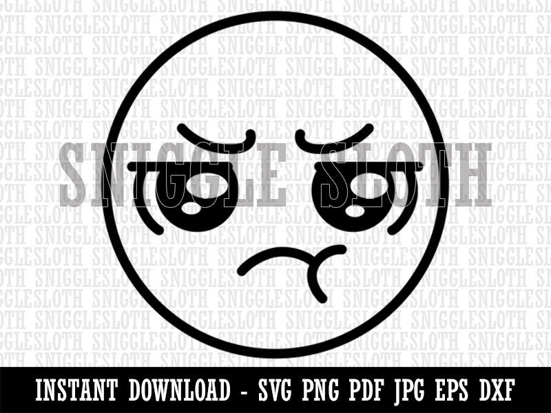 Clipart Pout