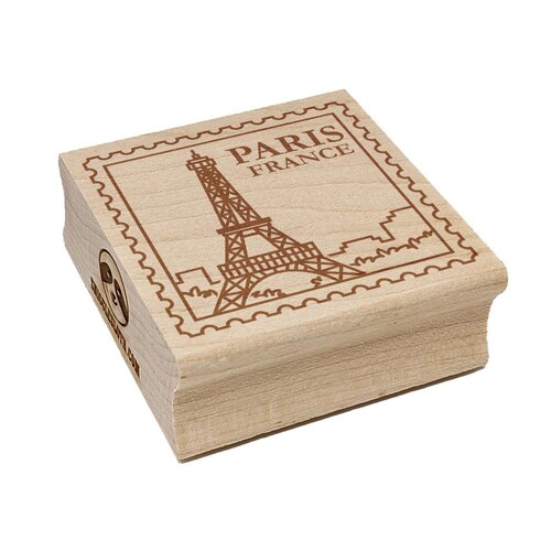 Paris Travel Transparent Stamp/ Eiffel Tower Rubber Stamps/ - Etsy