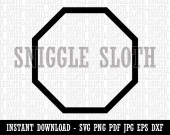 Octagon Svg Files - Etsy