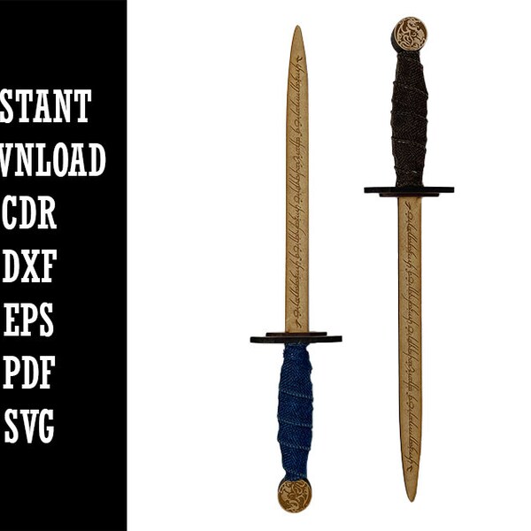 Dagger Template - Etsy