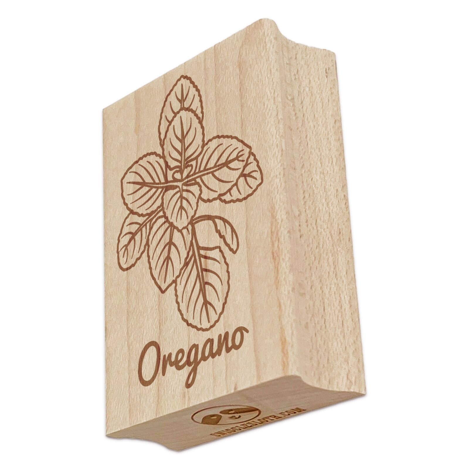 Oregano Herb Label Plant Rectangle Rubber Stamp for Stamping - Etsy