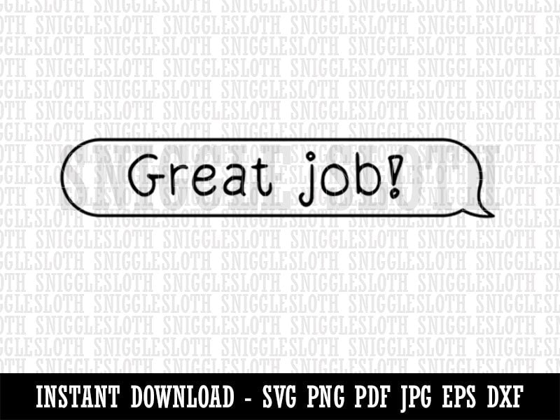 Phenomenal Job Clipart Black