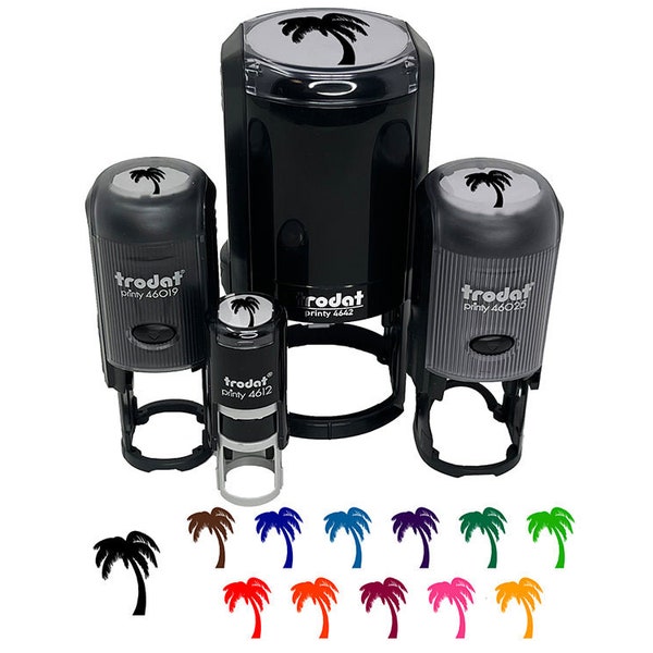 Palm Tree Stamp - Etsy