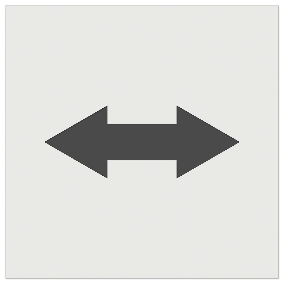 Double Arrow Symbol Wall Cookie DIY Craft Reusable Stencil - Etsy