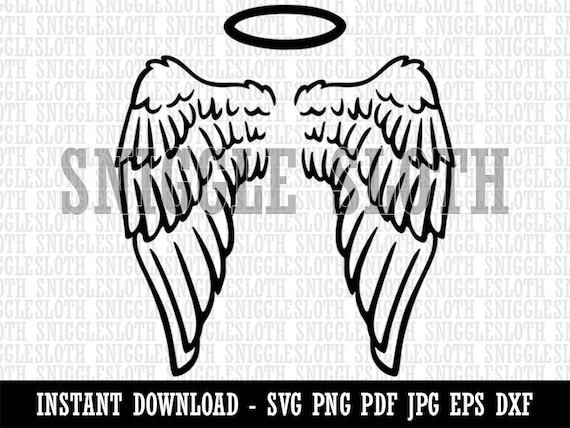 Angel Wings Folded