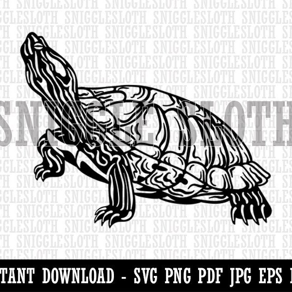 Snapping Turtle Svg - Etsy