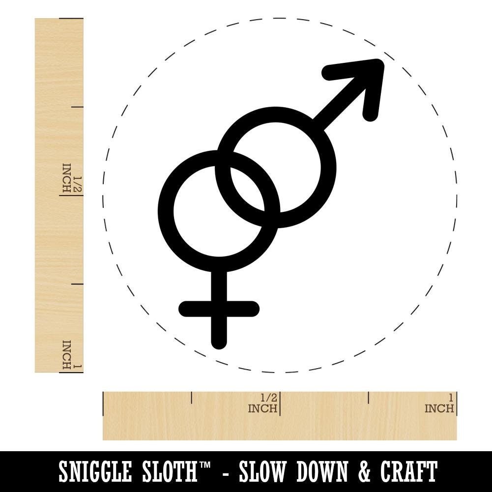 Interlocked Male and Female Sign Heterosexuality Gender Symbol - Etsy