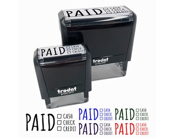 Paid Detail Stamp - Etsy