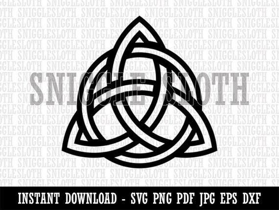 Celtic Trinity Knot Outline