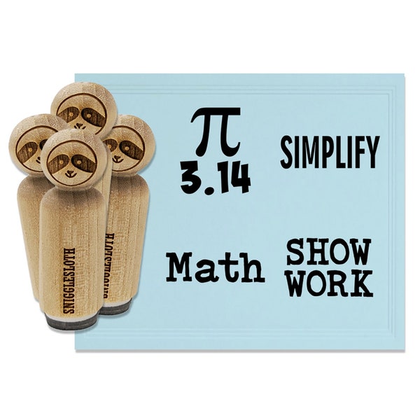 Math Stamps - Etsy