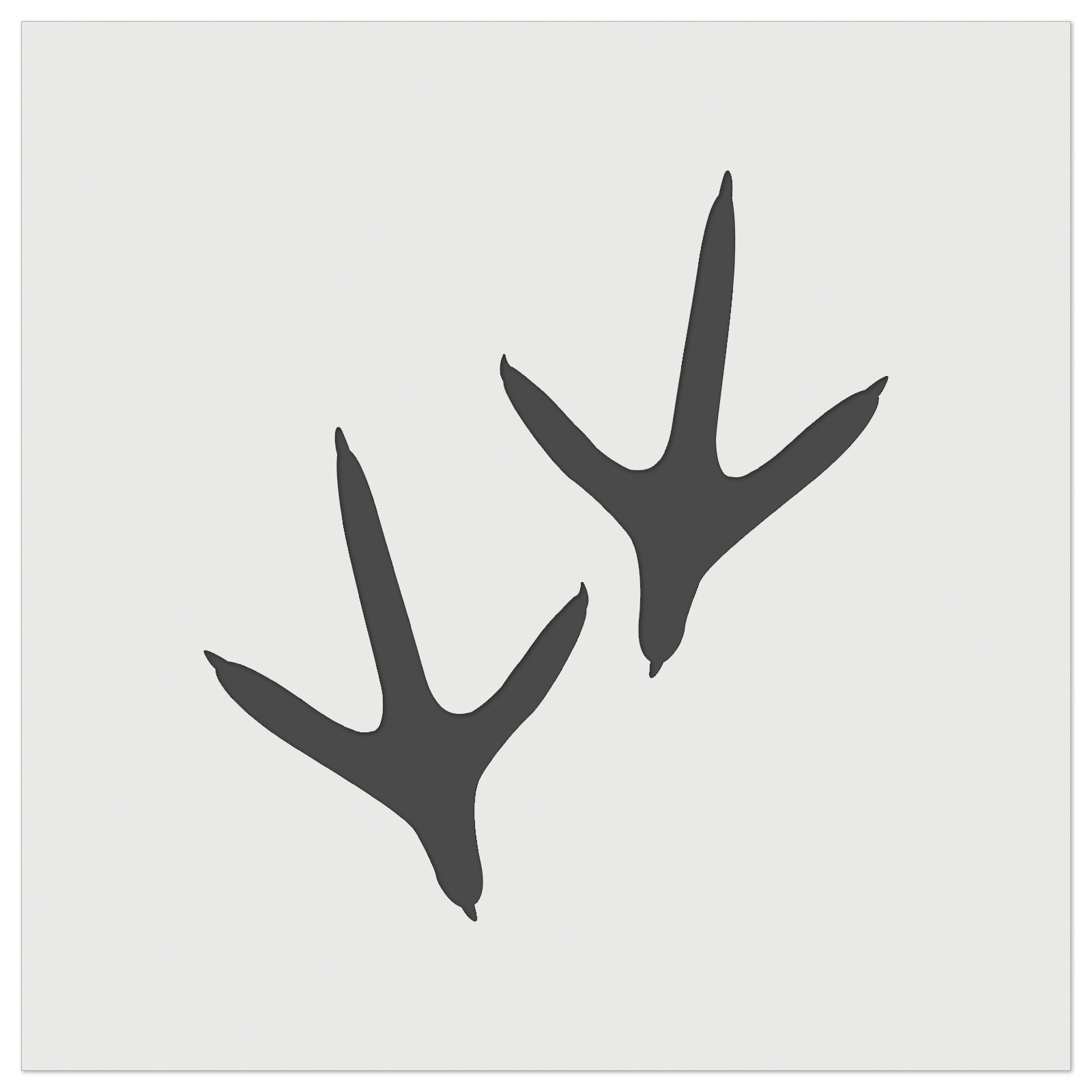 Chicken Footprint Clipart