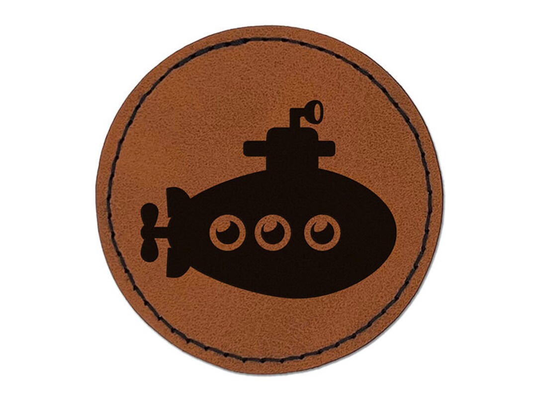 Submarine Boat Aquatic Underwater Vehicle Periscope Propeller Round ...