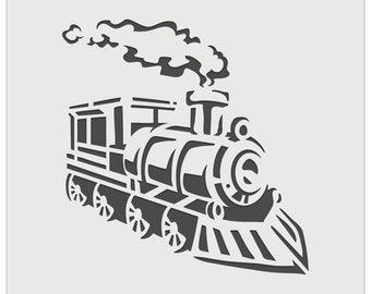 Train Stencil | Etsy