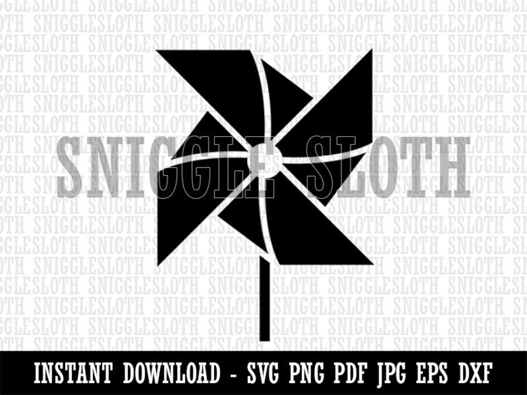 Pinwheel Toy Chinese New Year Clipart Instant Digital Download - Etsy