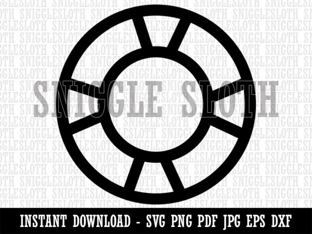 Life Preserver Summer Clipart Instant Digital Download SVG EPS PNG Pdf ...