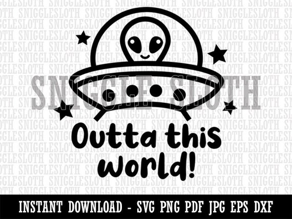 Alien Spaceship Clipart