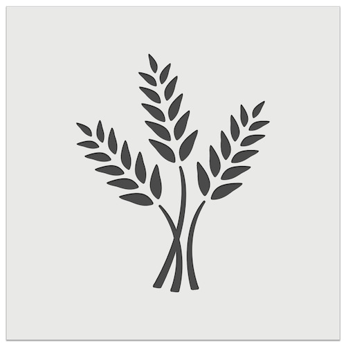 Wheat Stencil Reusable Wheat Stencil DIY Craft Stencil - Etsy